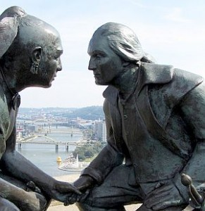 “Point of View”George & Guyasuta | The Pop History Dig